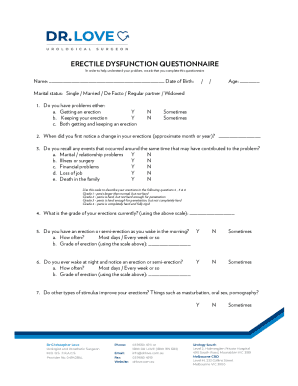 Fillable Online The Sexual Health Inventory for Men (SHIM ...