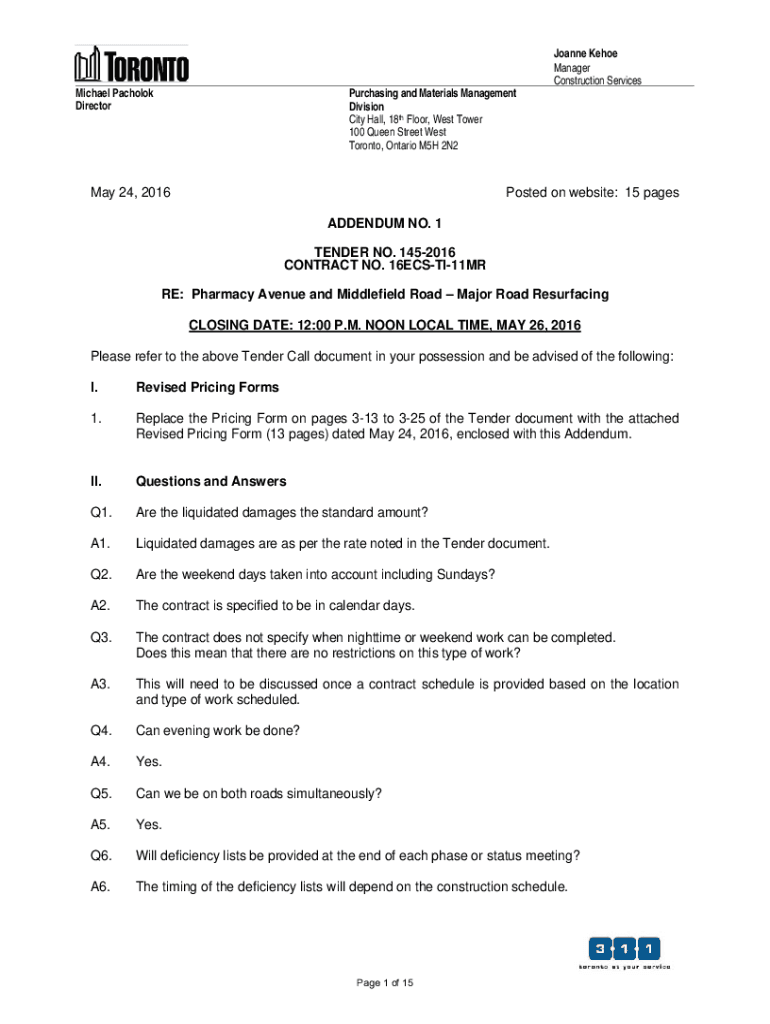 Fillable Online Tender Checklist for Bidders Fax Email Print - pdfFiller