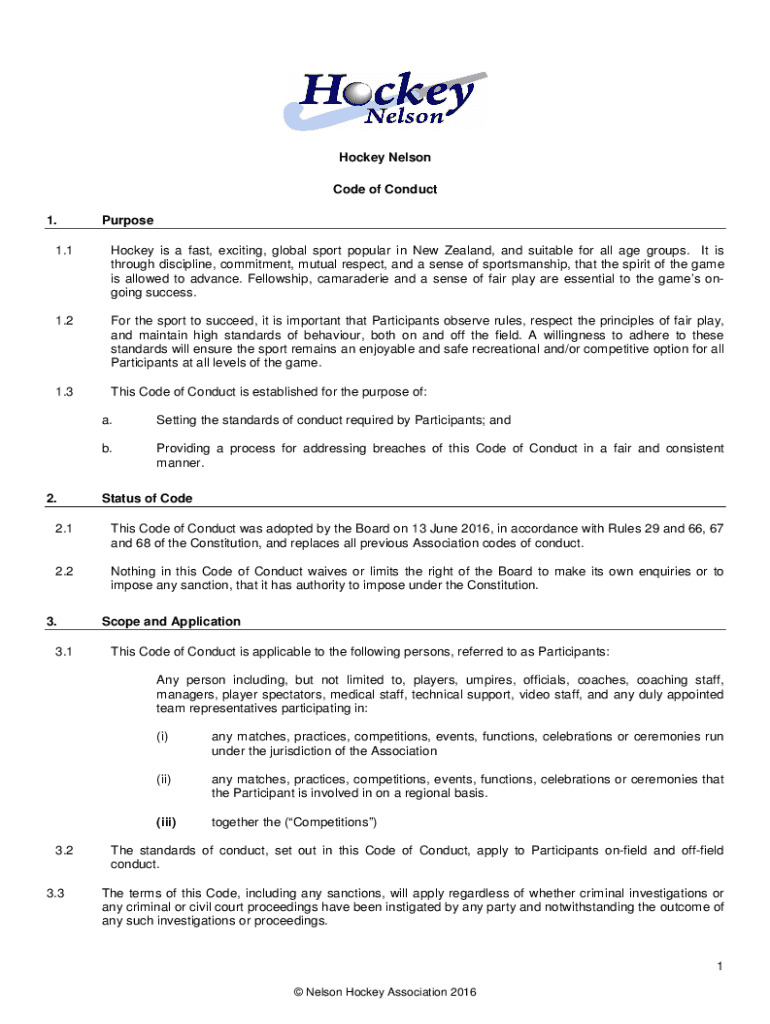Fillable Online Declaration of Safety, Fair Play and Respect Fax Email ...