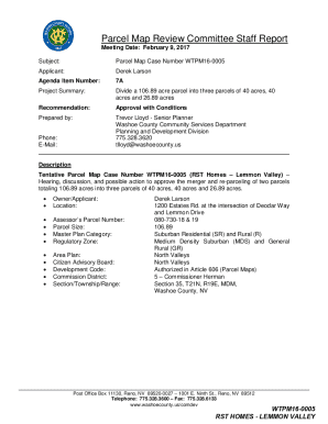 Fillable Online Version 5 Statewide Parcel Map Database Project - WI ...