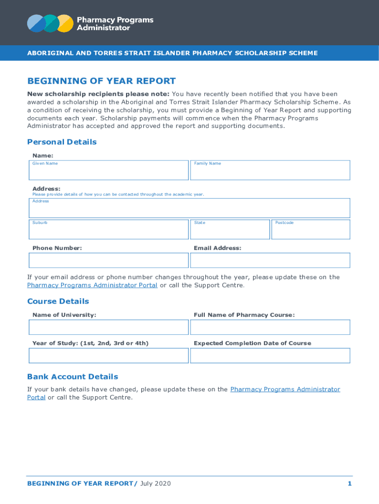 Fillable Online Aboriginal and Torres Strait Islander pharmacy student ... Fax Email Print ...