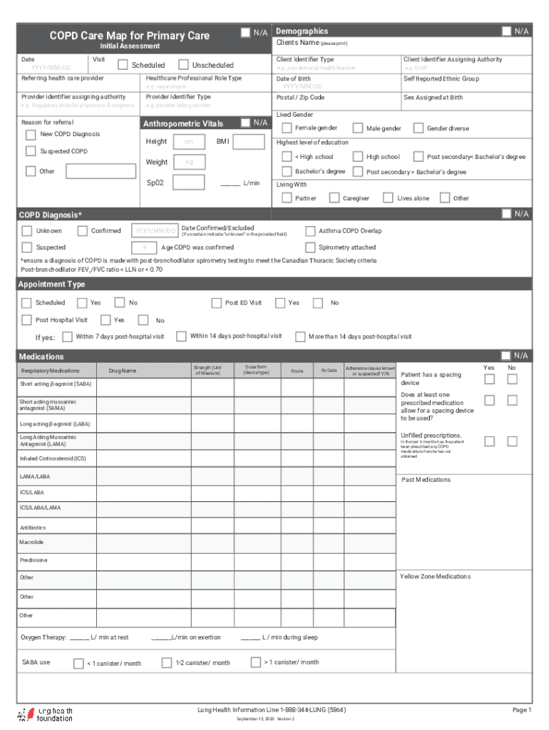 Fillable Online Integrating Personalized Care Planning into Primary ...