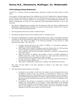 Fillable Online Child-Safeguarding-Statement-2023. ... Fax Email Print ...