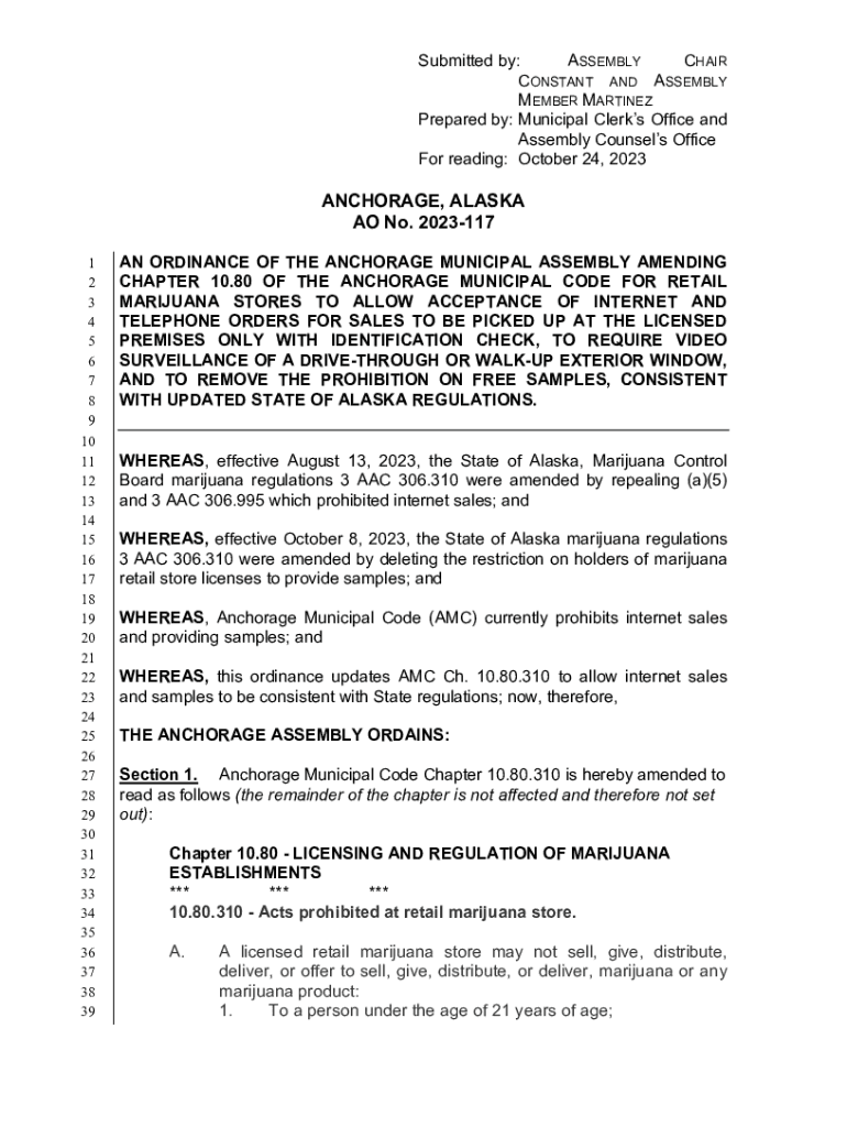 Fillable Online Responsibilities of the Mayor, Council, & Assembly Fax ...