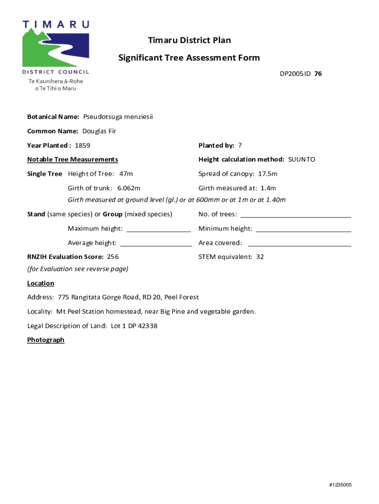 Fillable Online List-of-Scheduled-Trees.pdf Fax Email Print - pdfFiller