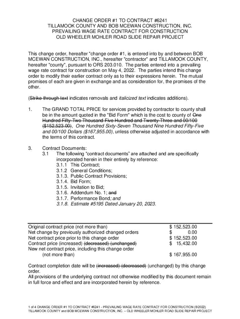 Fillable Online Change Orders, Productivity, OvertimeA Primer for the ... Fax Email Print ...