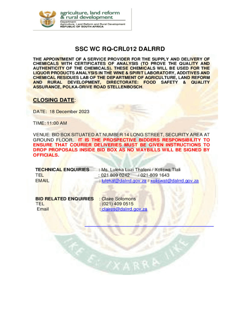 Fillable Online publication of opening certificate of bidders on the ...