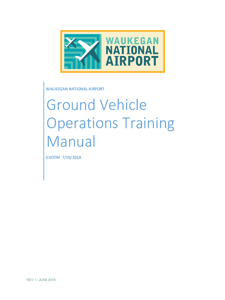 Fillable Online Ground Vehicle Operation Training Manual Section 1 ...