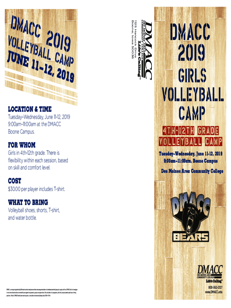 Fillable Online Uniquely DMACC BooneSpecial features of this location ...