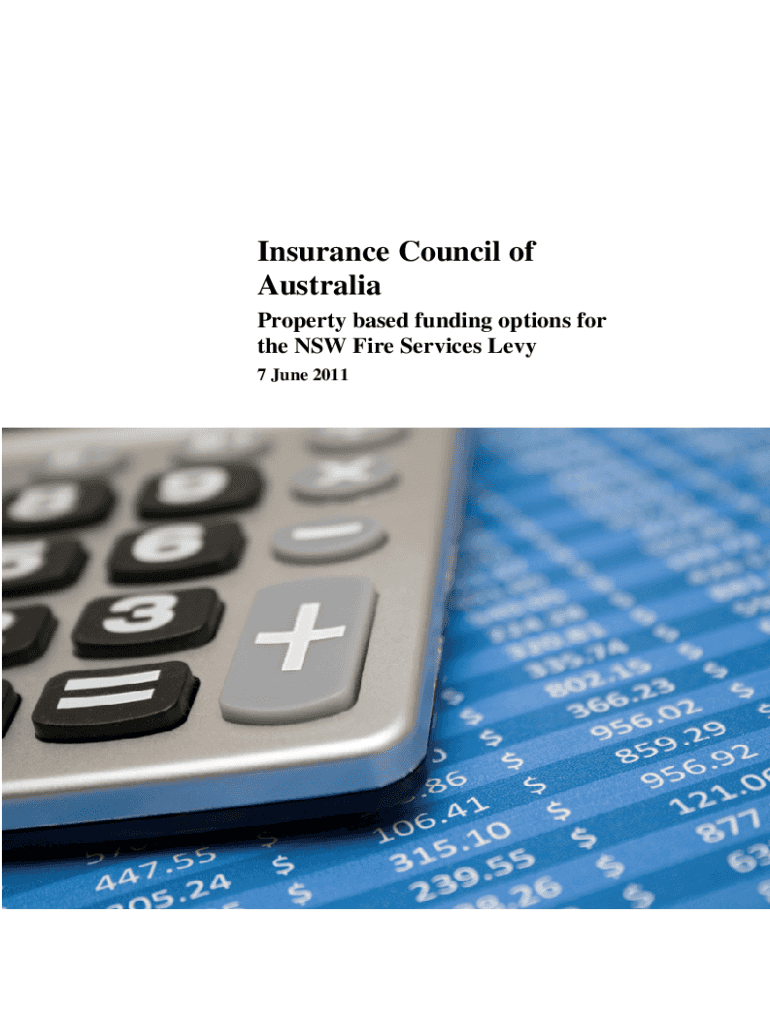 Fillable Online Information on the NSW Emergency Services Levy Fax ...