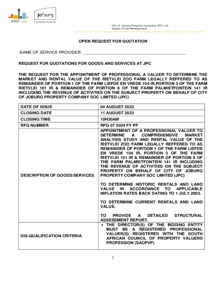 Fillable Online jhbproperty co Fillable Online jhbproperty co REQUEST ...