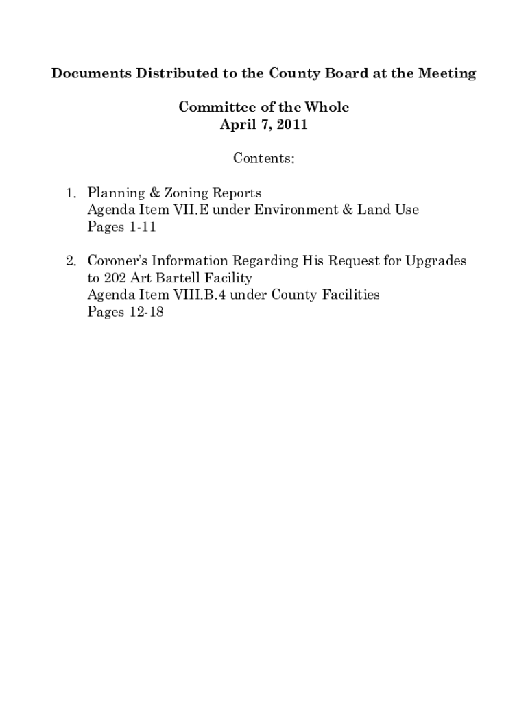 Fillable Online Planning & Zoning Reports Fax Email Print - pdfFiller