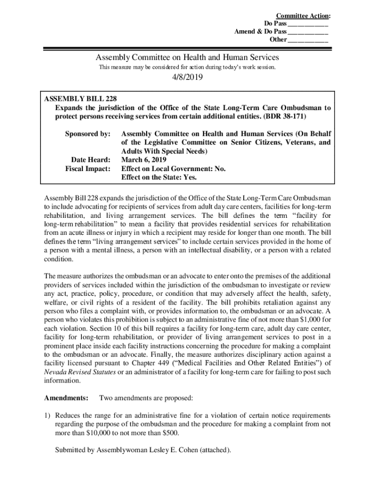 Fillable Online Legislature approves permanent expansion of telehealth ... Fax Email Print ...