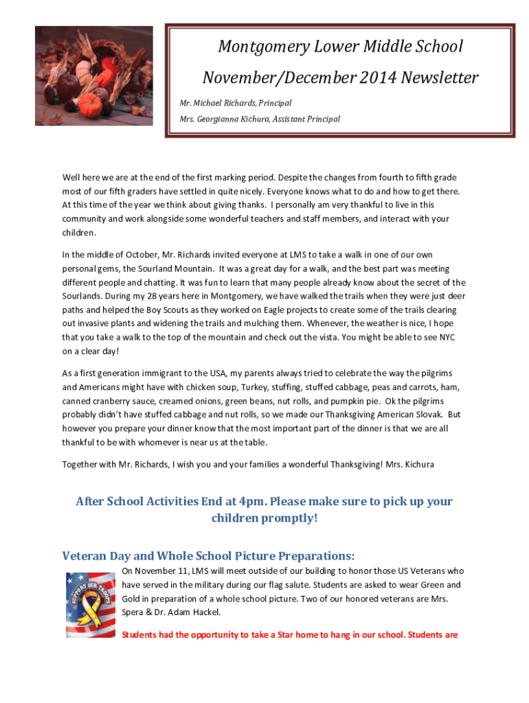 Fillable Online Montgomery fifth graders celebrate cultures of 60 nations Fax Email Print ...