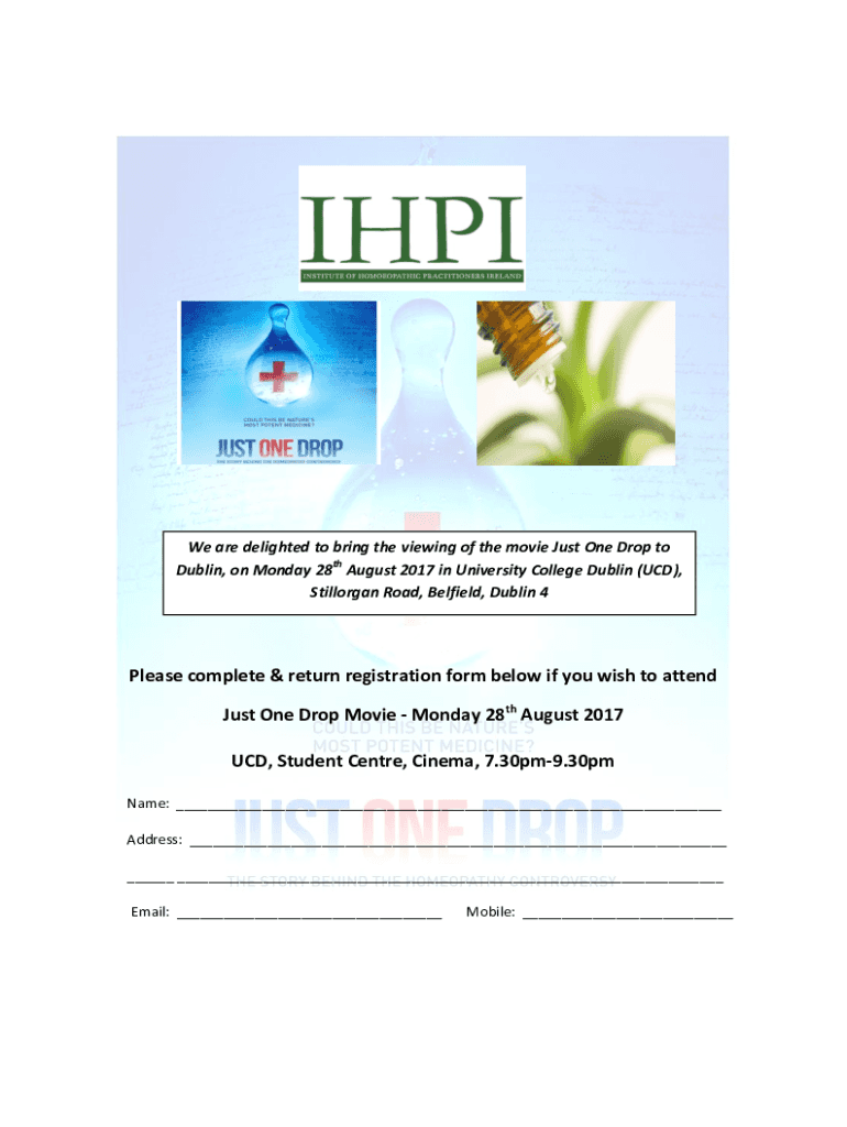 Fillable Online Please complete & return registration form below if you ...