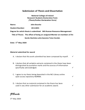 Fillable Online A Thesis Submitted for the Degree of PhD in Business and ... Fax Email Print ...