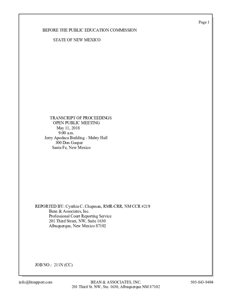 Fillable Online Item No. 6.C - New Mexico Public Education Department Fax Email Print - pdfFiller
