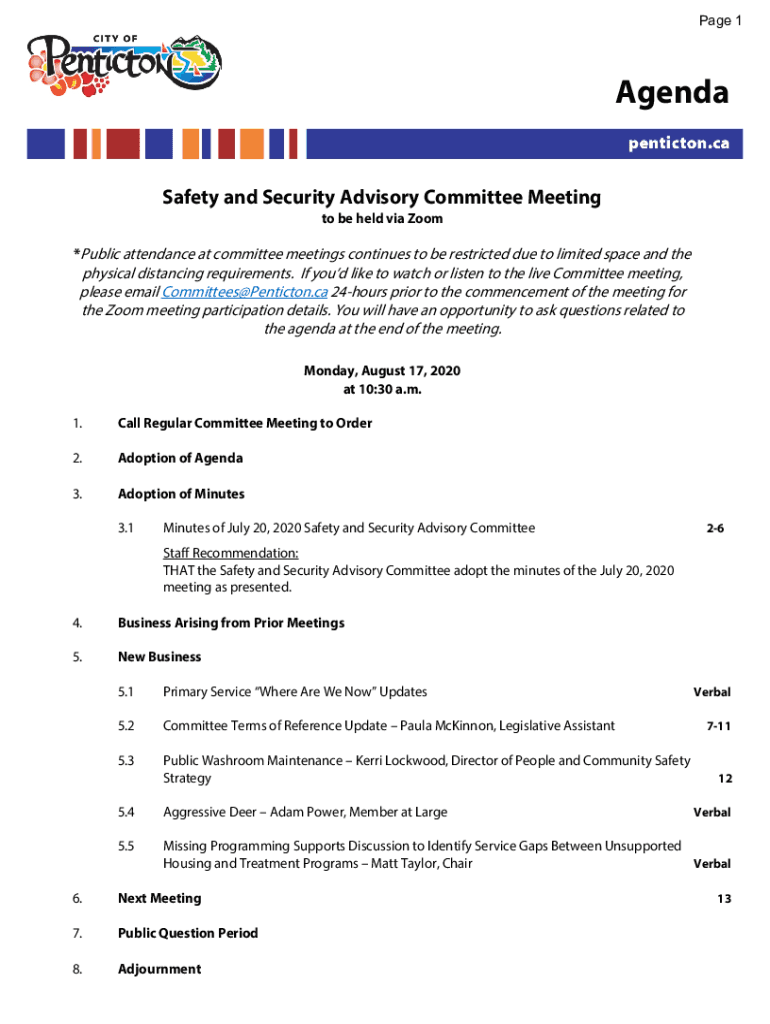 Fillable Online National Construction Safety Team Advisory Committee ...