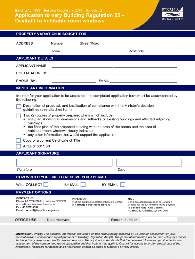 Fillable Online building-forms-regulation-85-appendix-10.pdf Fax Email ...