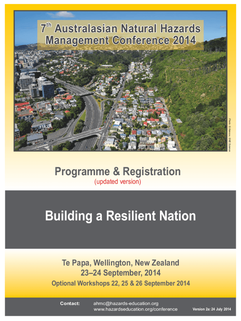 Fillable Online Invited perspectives: Views of 350 natural hazard ...