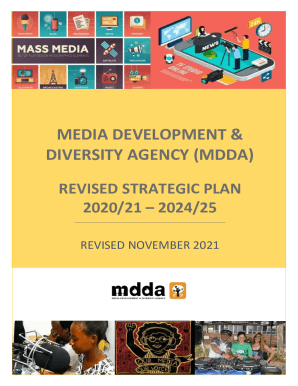 Fillable Online MDDA Media Development & Diversity Agency Fax Email ...