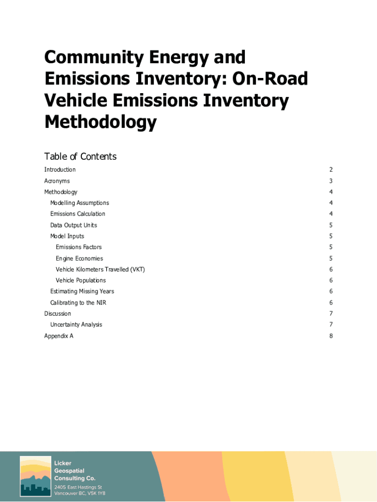 Fillable Online Latest Version of MOtor Vehicle Emission Simulator ...