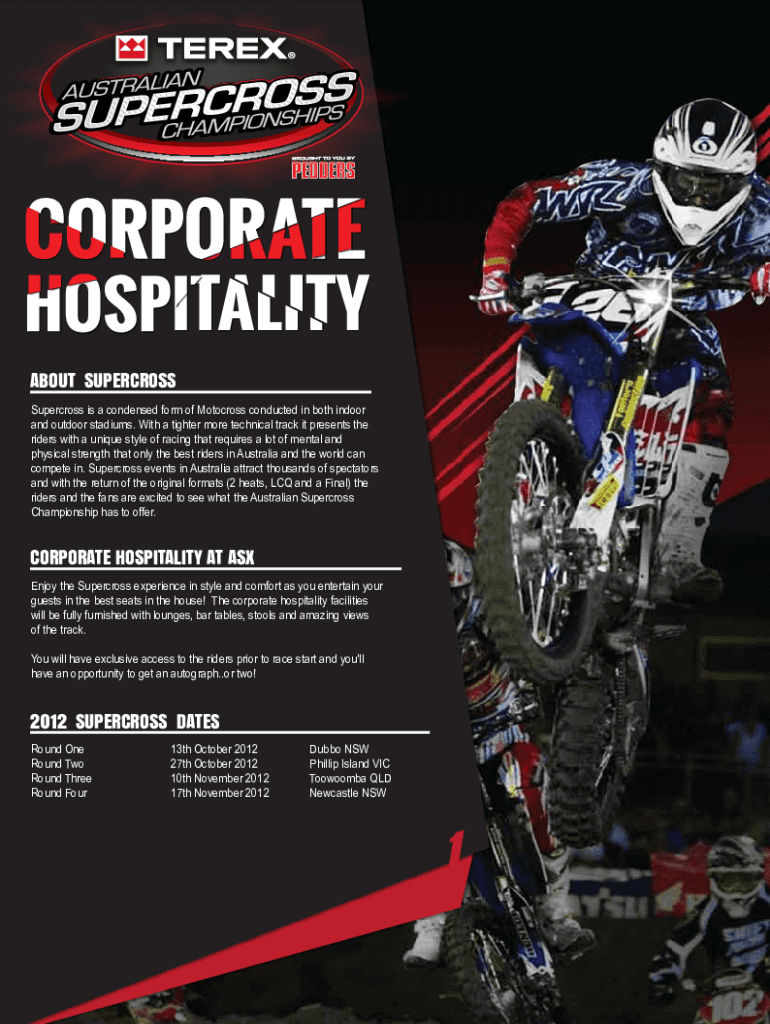 Fillable Online Everything You Need to Know About the Sport of Supercross Fax Email Print ...