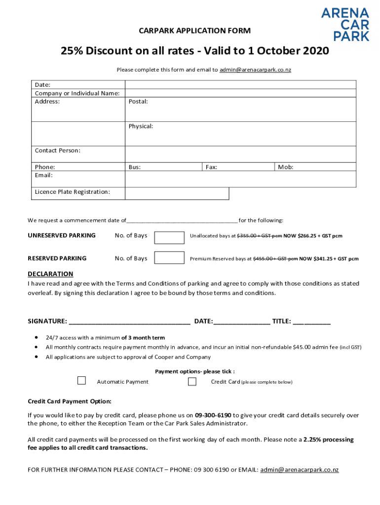 Fillable Online Parking Permits, Parking Tickets, Shuttle, and Bus Passes Fax Email Print ...