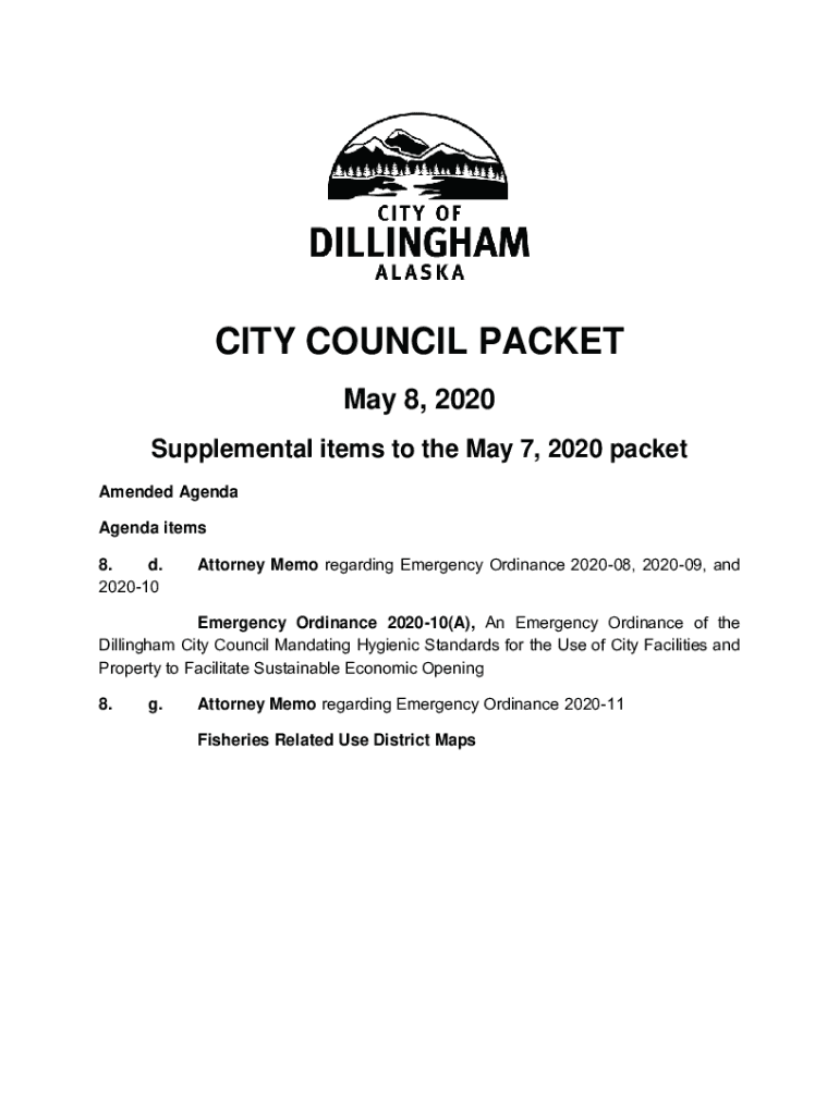 Fillable Online Archive CenterCity Council Packets Fax Email Print ...