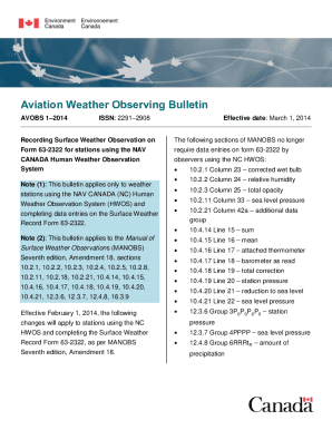 Fillable Online publications gc AVOBS 1-2014 - Aviation Weather ...
