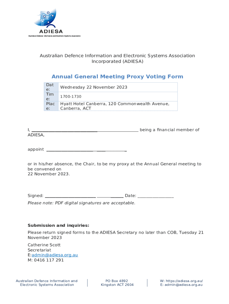 ADM Space Summit Doc Template | pdfFiller