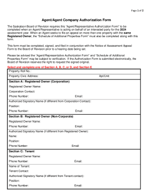 Fillable Online Agent/Agent Company Authorization Form Fax Email Print ...