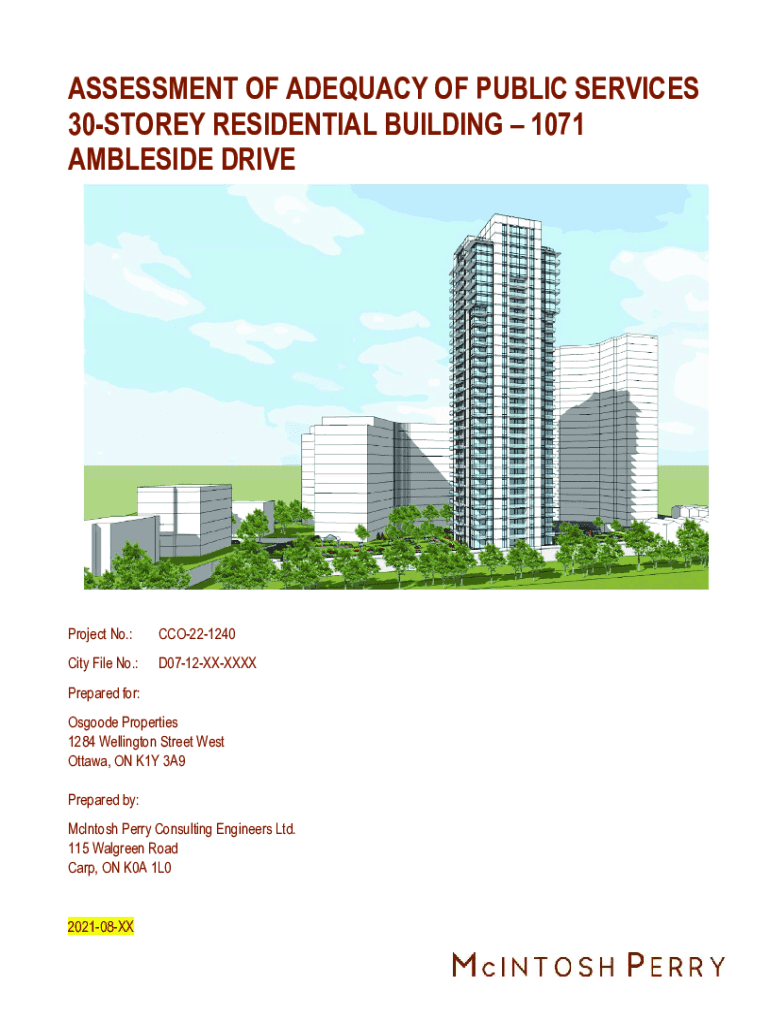 Fillable Online Changes to application for the development of 1071 ...