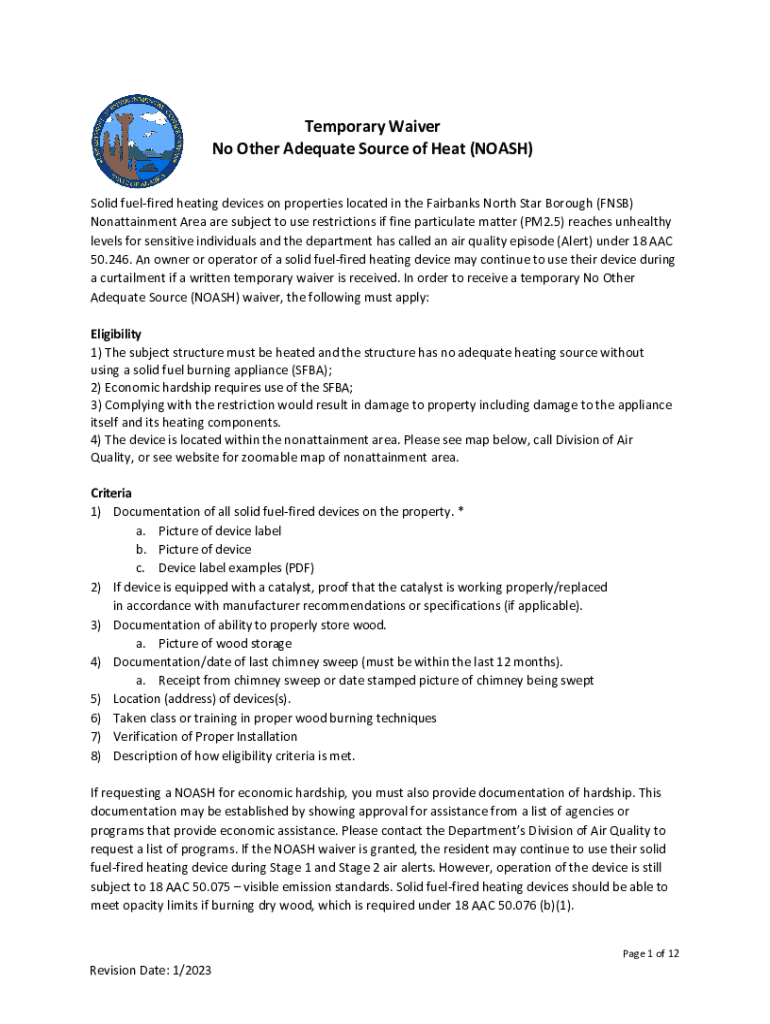 Fillable Online dec alaska State Air Quality Control Plan Vol. II: III ...