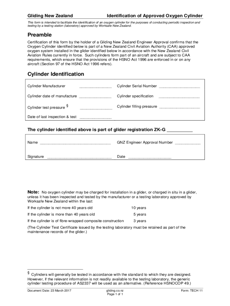 Fillable Online AC 21-39 v1.1 - Design and fitting of gaseous oxygen ...