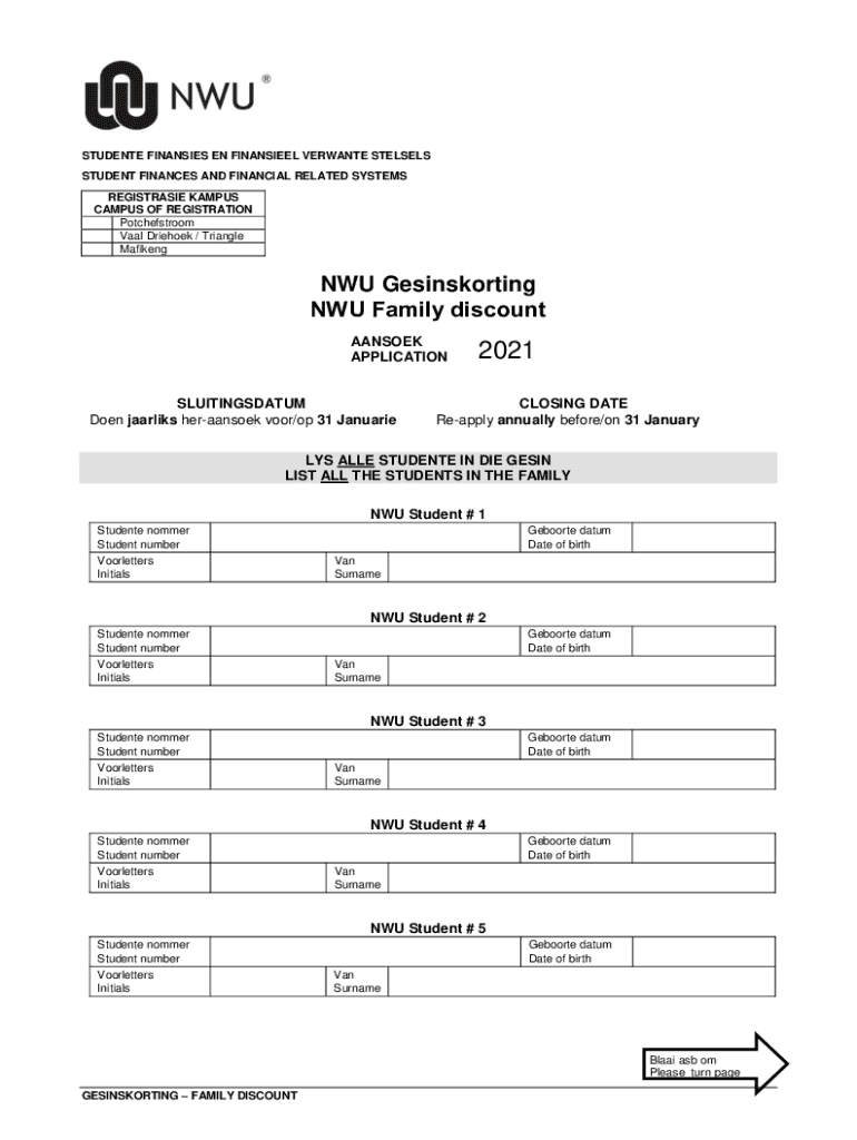 Fillable Online Payable fees - Student Accounts and Bursaries ...
