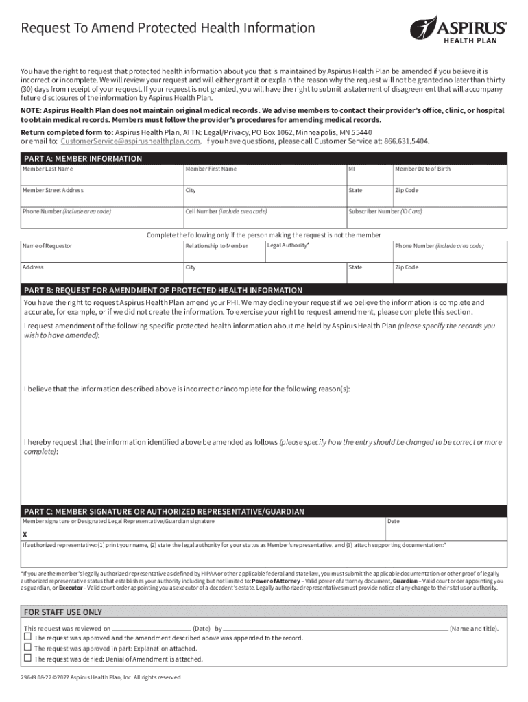 Fillable Online Individual Policy Change Request Form Fax Email Print ...