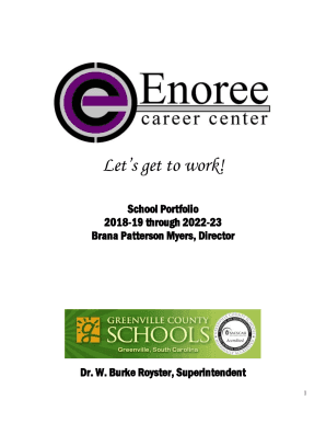 Fillable Online Enoree Career Center Fax Email Print - pdfFiller