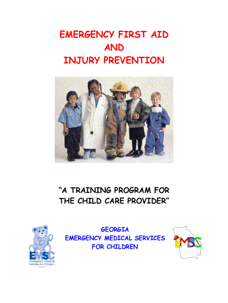 Fillable Online Georgia Statewide Child Care Emergency Plan - Decal.ga ...