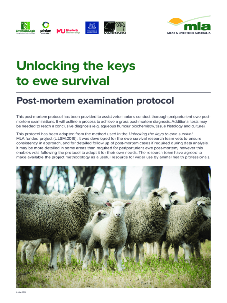 Fillable Online (PDF) Lamb Post-Mortem Protocol for Use on Farm Fax ...