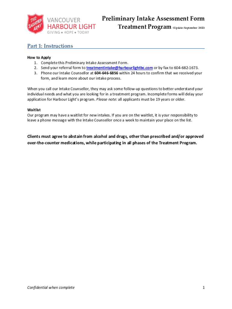 Fillable Online ASAM Criteria Intake Assessment Guide Fax Email Print ...