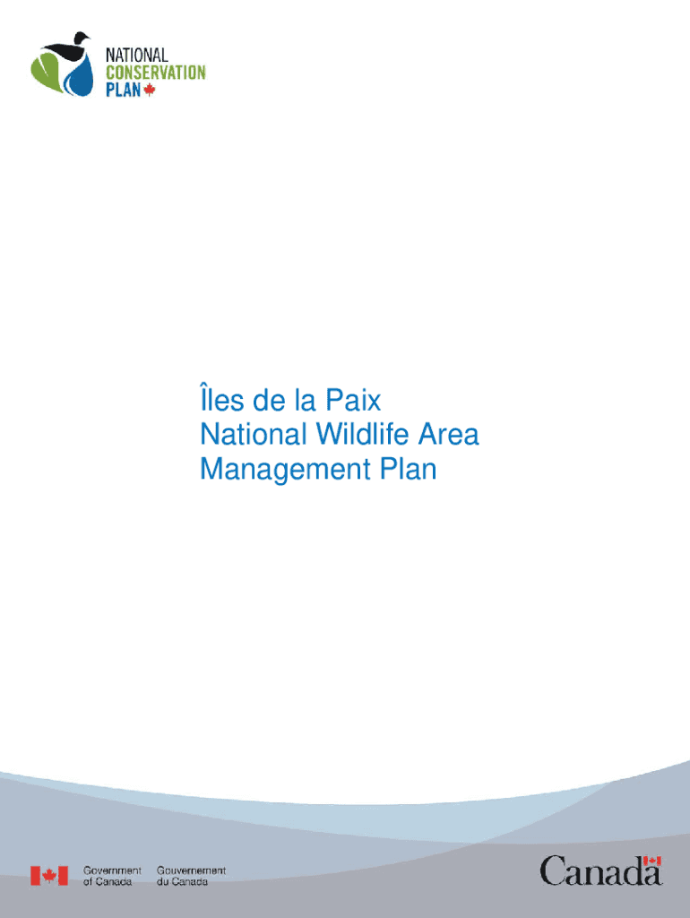 Fillable Online publications gc les de la Paix National Wildlife Area ...