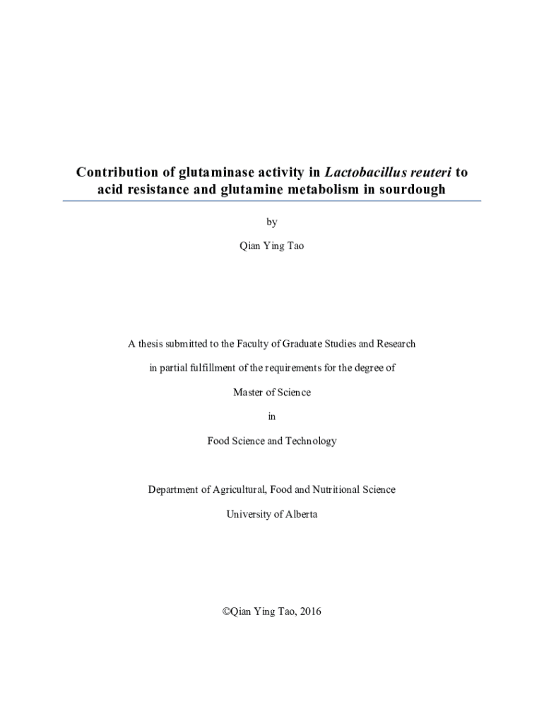 Fillable Online Comparative analysis of the role of Bacillus species as ...