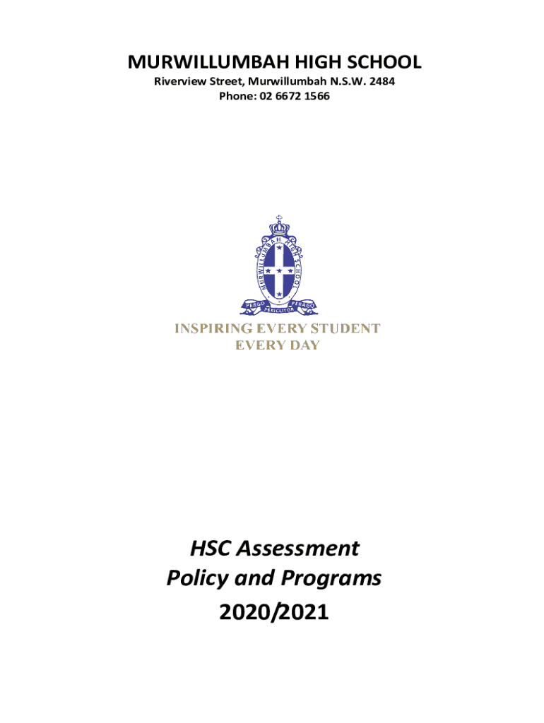 Fillable Online Murwillumbah High SchoolMurwillumbah NSW Fax Email ...