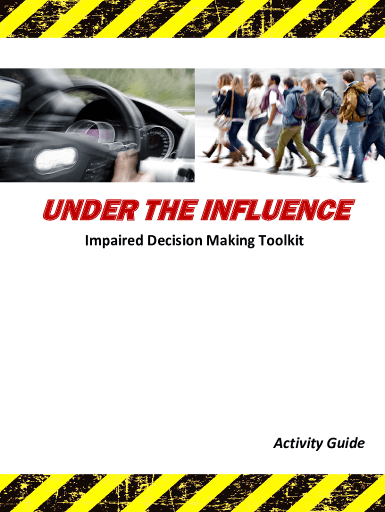 Fillable Online Drunk Goggles and Alcohol Awareness Activities ...