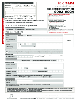 Remplissable En Ligne Modalits d'inscriptions aux formations Fax Email Imprimer - pdfFiller