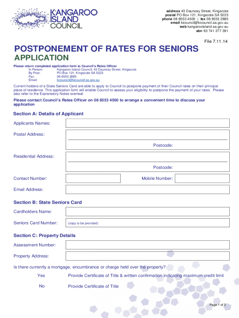 Fillable Online Rate-Rebates-Application-Mandatory-or-Discretionary ...
