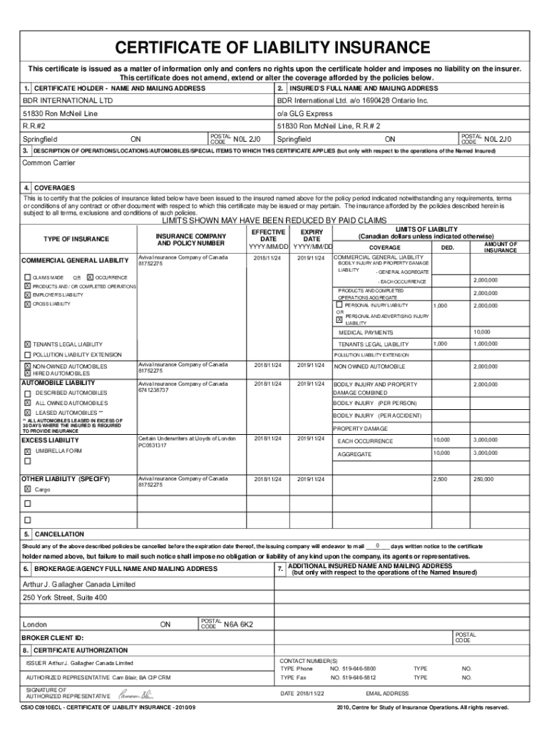 Fillable Online Certificate 113 - To Whom it May Concern Fax Email ...