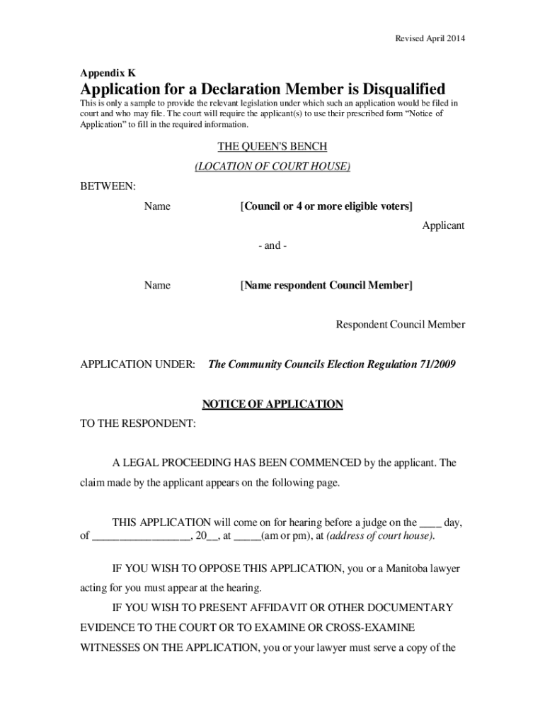 Fillable Online Childcare Disqualification Regulations Declaration Form ...