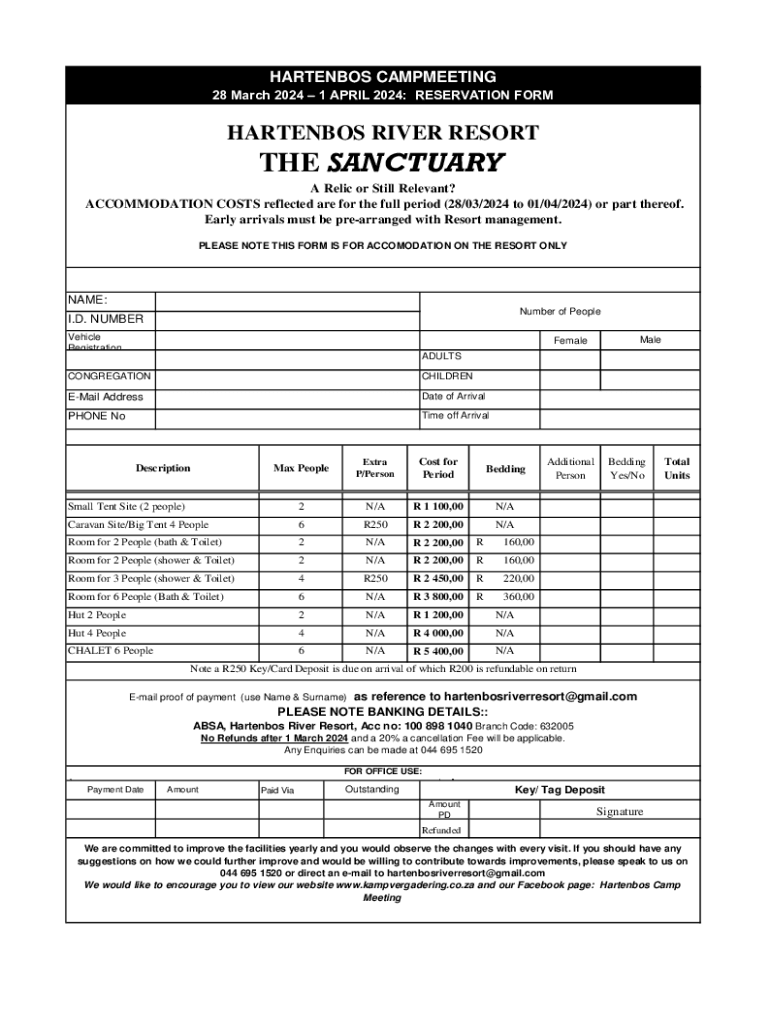 Fillable Online HRR-Accommodation-Booking-Form-2024.pdf Fax Email Print ...